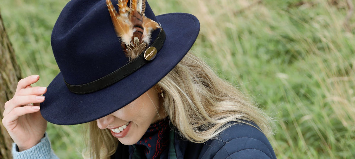 Navy Hats: Fedoras, Baker Boys & Pillboxes – Hicks & Brown